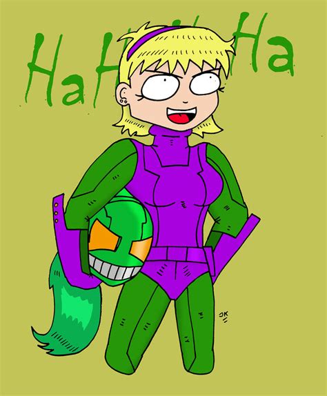 Gwen Goblin Unmasked By Johnnyfive81 On Deviantart