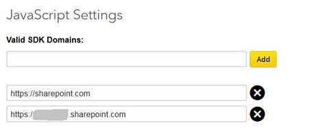 Linkedin Javascript Sdk You Must Specify A Valid Javascript Api Domain