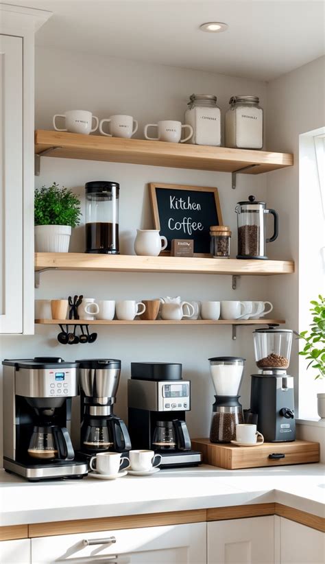 10 Kitchen Coffee Station Ideas