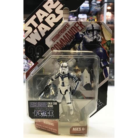 Star Wars The Force Unleashed 375 Inch Stormtrooper Commander Action
