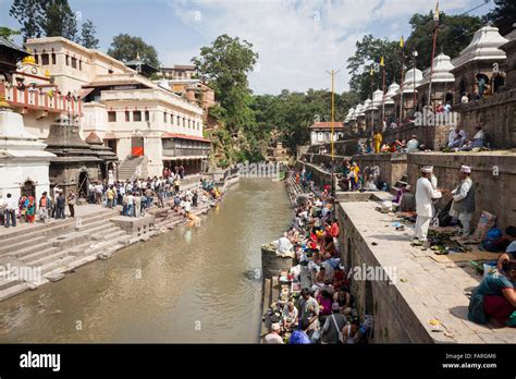 Pashupatinath Temple A Hindu Temple Located On The Banks Of The