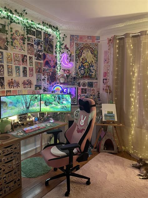 The Cutest Cluttercore Setup Ive Seen To Date Nice R Cluttercore Setups