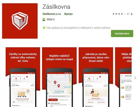 Fotogalerie Zásilkovna Aplikace Cnewscz