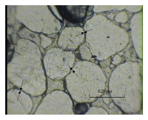 Grain Cement Structure Of Sandstone 22 Download Scientific Diagram
