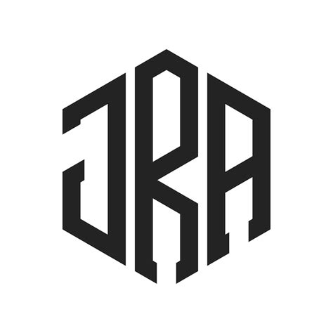 Premium Vector Jra Logo Design Initial Letter Jra Monogram Logo Using