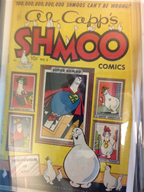 [theme] My Other Shmoo Comic Night At The Shmooseum R Comicbookcollecting