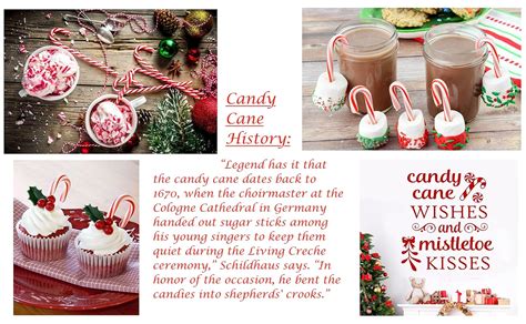 Mini Bastones De Caramelo Rojos Y Blancos Hechos Con Menta Real