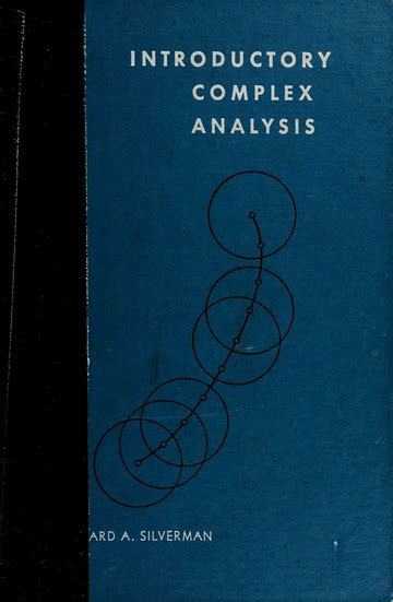 Introductory Complex Analysis Silverman Richard A Free Download