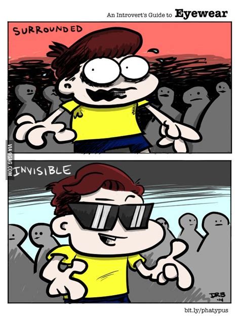 An Introverts Guide To Eyewear Funny Memes Meme Pictures Comic