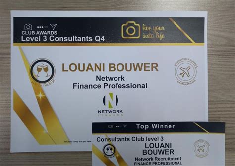 Excited To Keep Achieving In 2021 Louani Bouwer Isp