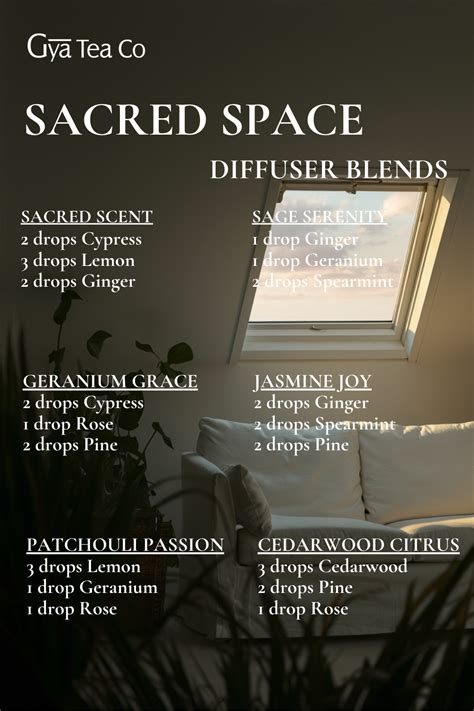 Sacred Space Diffuser Blend Room Diffuser Blends Earthy Diffuser