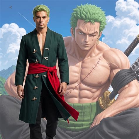 One Piece Zoro Outfits Etsy