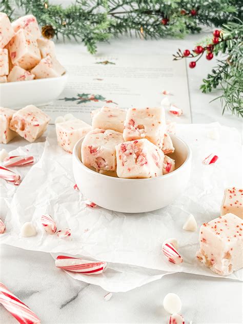 Creamy Candy Cane Fudge The Tickled Tastebud Creamy Candy Cane Fudge The Tickled Tastebud
