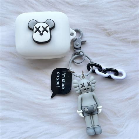 Jual Case Tws Anker Soundcore R50i Gantungan Bearbricks Kaws 3d I Tws Cover Protection I