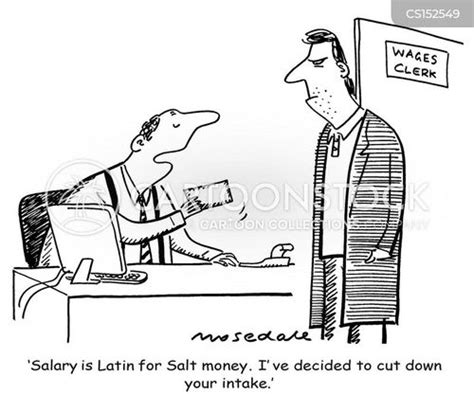 Cut Salary Cartoons And Comics Funny Pictures From Cartoonstock