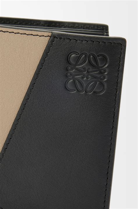 Loewe Puzzle Bifold Wallet In Classic Calfskin Leather Accessories