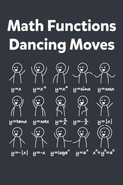 Math Functions Dancing Moves Graph Notebook Math Doodles Math
