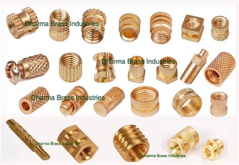 Polished Brass Insert Fittings Feature Fine Coated Highly Durable