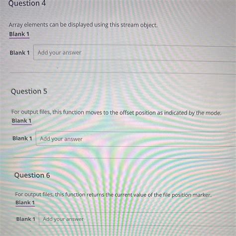 Solved Array Elements Can Be Displayed Using This Stream