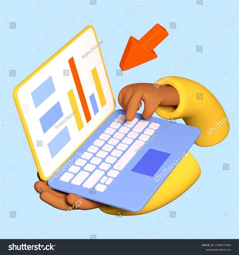 Online Datasheet Analysis Modern Realistic Colorful Stock Illustration