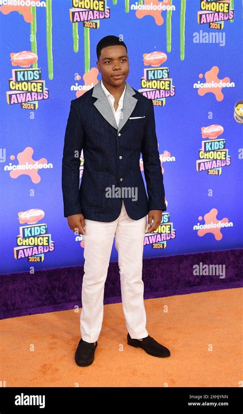 Santa Monica California July 13 Elijah M Cooper Attends