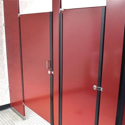 Privacy Seal Round Edge 4 Pack Restroom Stall Door Gap Cover For