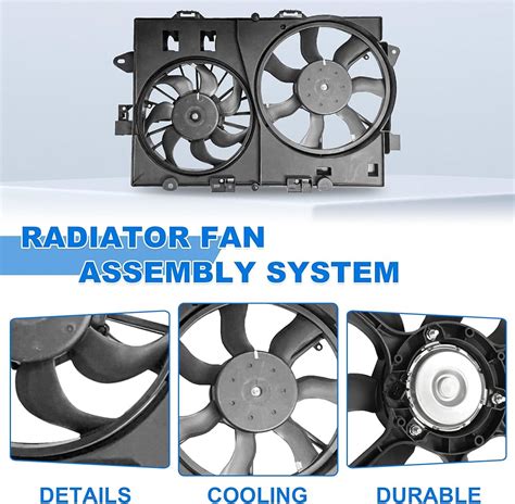Subaru Cooling Fan Assembly Dual Fan Radiator Fan Replacement Reps160925
