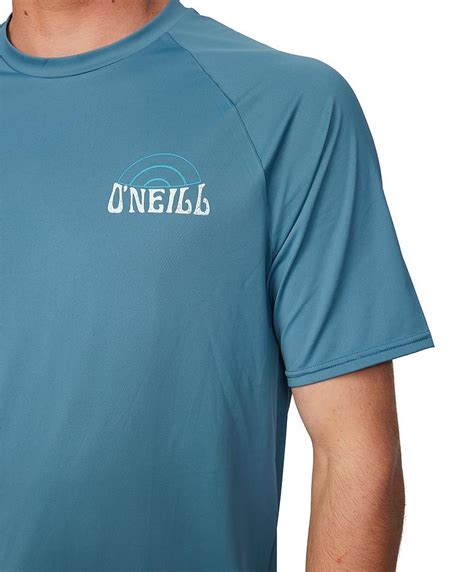 Oneill Shaved Ice Uv Ss Surf Tee 251 Deep Teal