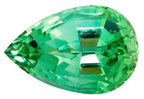 珠宝裸石，绿碧玺