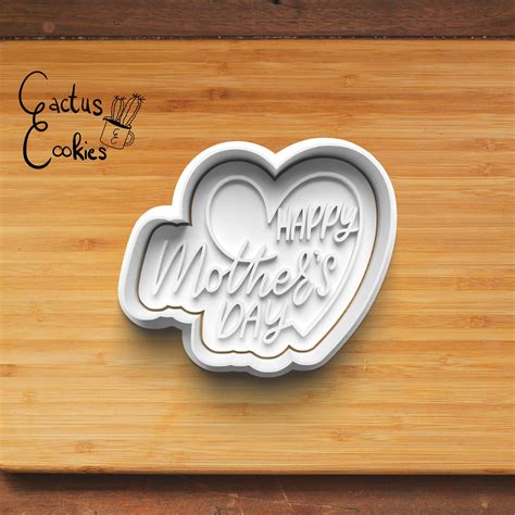 3d File Mothers Day Cookie Cutter Set 0560 🍪・3d Printer Model To