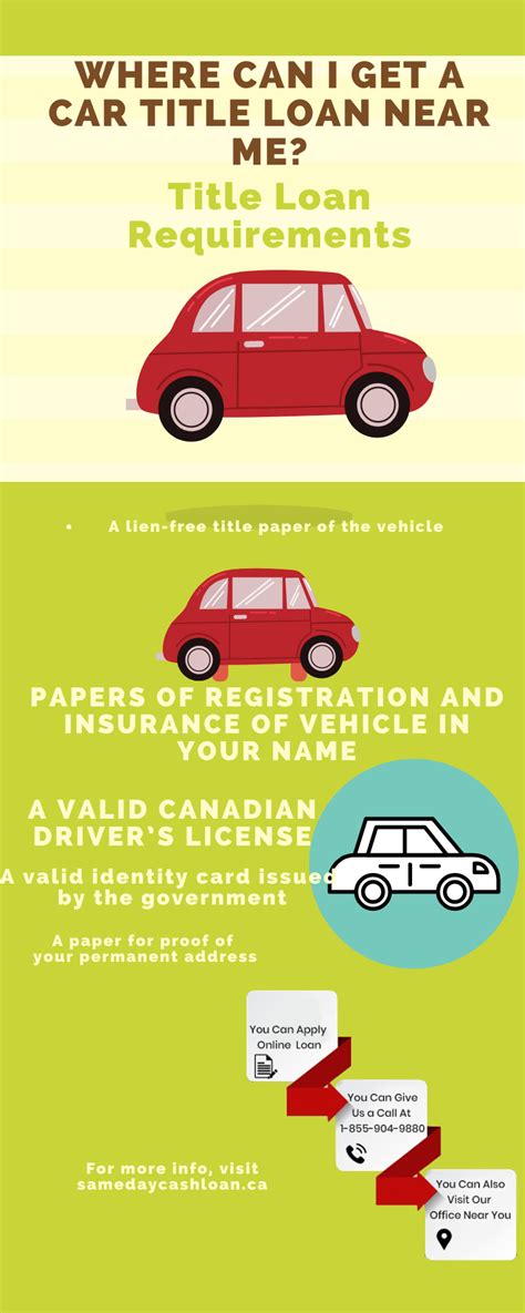 Where Can I Get A Car Title Loan Near Me