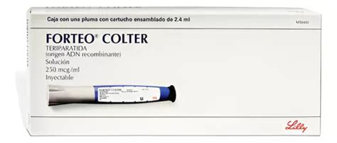 Forteo Colter 250 Mcgml 24 Ml Pluma Precargada Meses Sin Interés