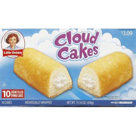 Little Debbie Cloud Cakes 10 Ct Delivery Or Pickup Near Me Instacart