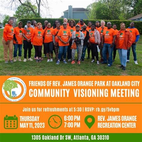 Npu S Atlanta Friends Of Rev James Orange Park Community Visioning