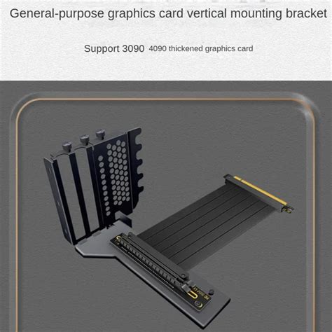 F7universal Vertical Gpu Holder Riser Atx Matx Case Vga Graphics Card