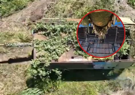 Russian Turtle Tank Seized Relic Turned Transport On Ukraine Front