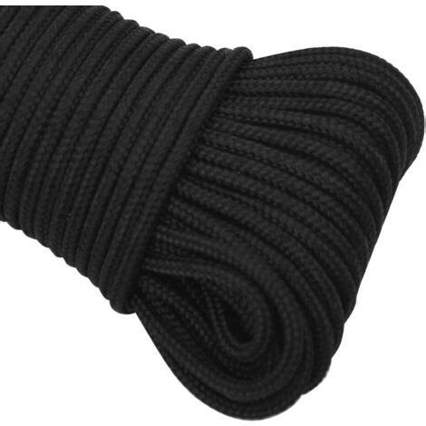 Bootsseil Schwarz 5 Mm 100 M Polypropylen Bootsseil Bootsseile