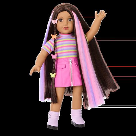 Long Hair Looks™ By Truly Me™ 18 Inch Doll 134 And Hair Accessories