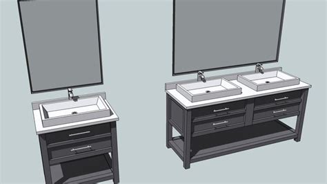 Large Preview Of Modern Bathroom Vanity Sink Cabinets