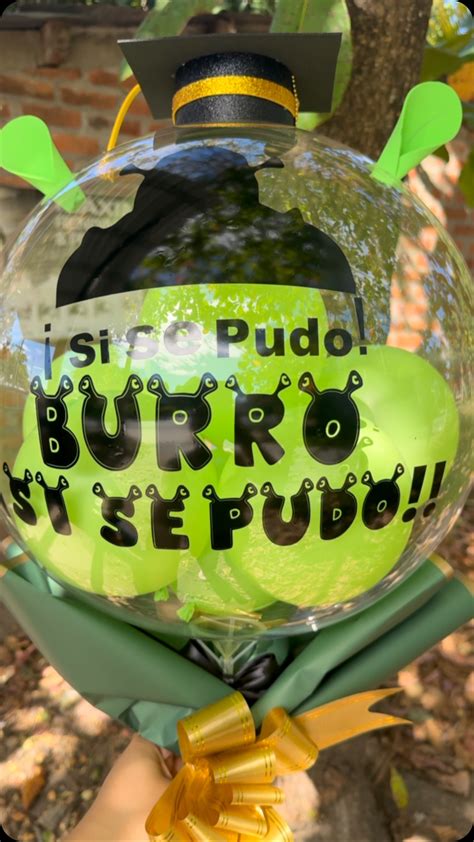 Plantilla Si Se Pudo Burro Graduacion