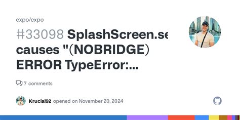Toptions Causes Nobridge Error Typeerror Toptions Is Not A
