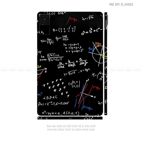 Dán Skin Máy Tính Bảng Xiaomi Mipad Hình Trừu Tượng Dkh03 Azskinvn