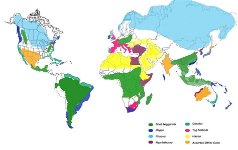 Requesting Feedback Cult Territory Map Across The World Scrolller