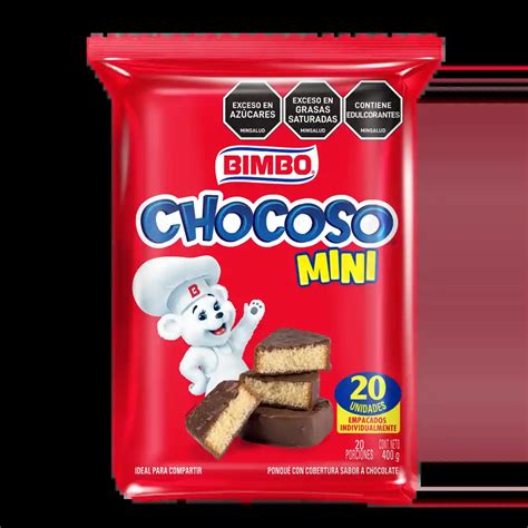 Bimbo Tajada Chocoso Mini X20 400 G Desde 14 800