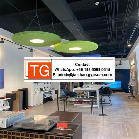 China Rockwool Acoustic Ceiling Panels Taishan Ceiling Wall Systems