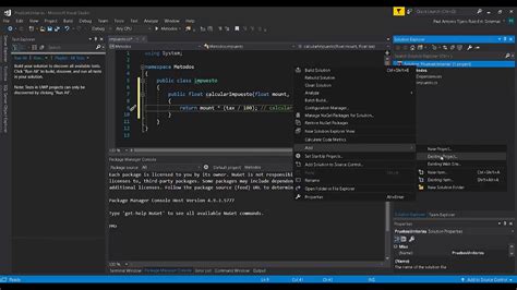 Pruebas Unitarias En Visual Studio C Con Assert Youtube