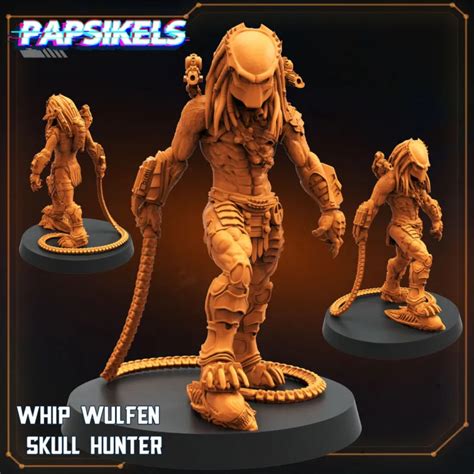 Whip Wulfen Skull Hunter Free High Quality Models