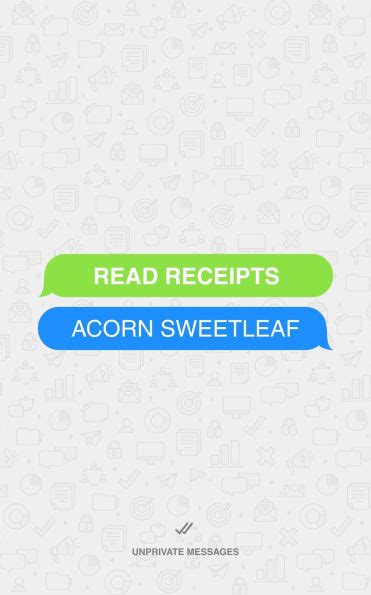 Read Receipts By Acorn Sweetleaf Ebook Barnes And Noble®