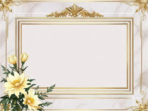 Premium Photo Marble Frame