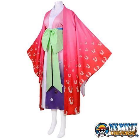 One Piece Kozuki Hiyori Kimono Cosplay Wano Costume One Piece Universe